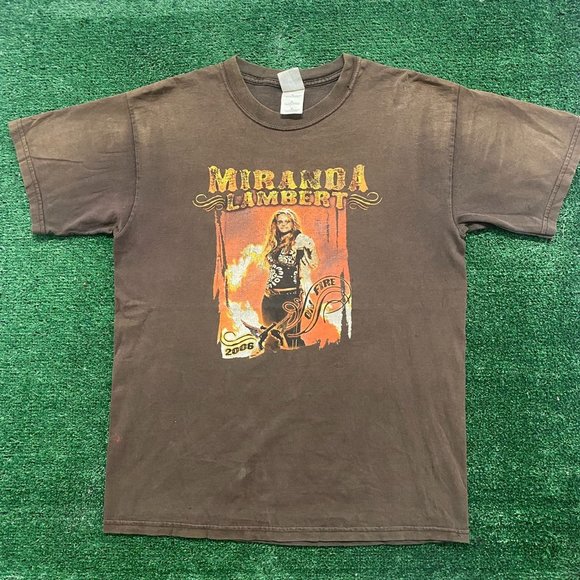 Miranda Lambert | Shirts | Vintage Y2k Essential Miranda Lambert Fire ...